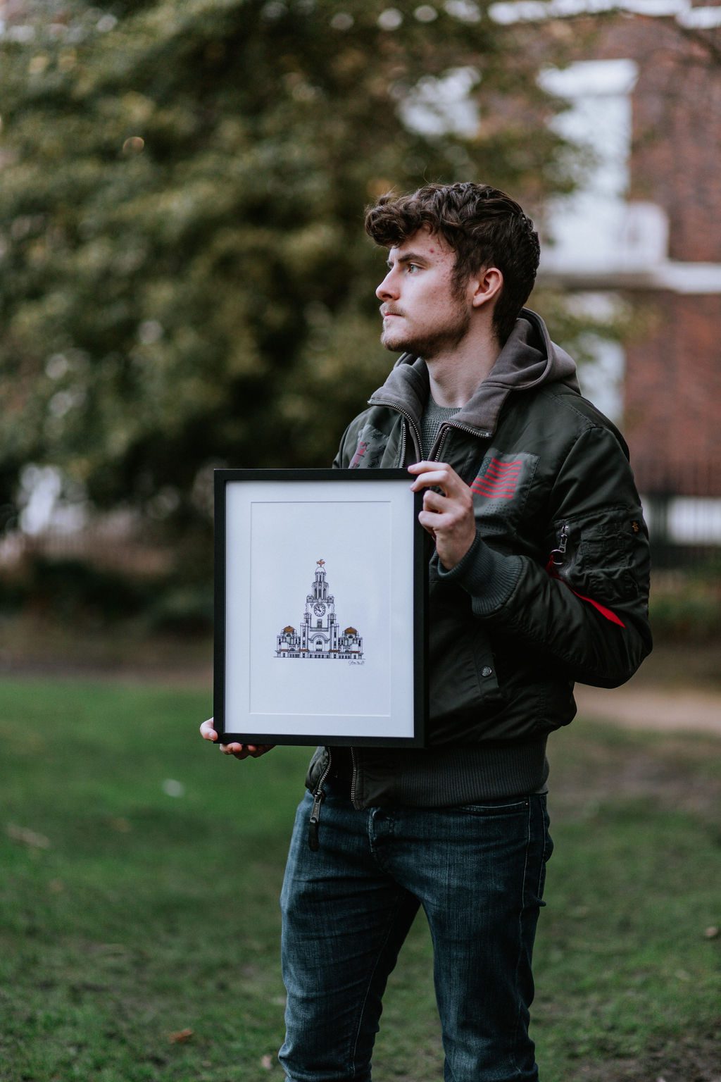 Liverpool Based Artist - Callum Hewitt | Architectural Drawings for Sale